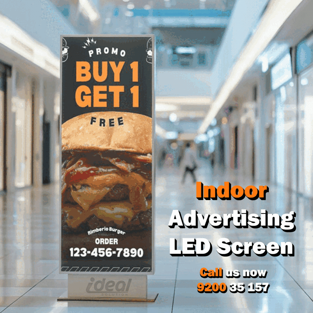 Indoor Advertising Display - Ideal Solution